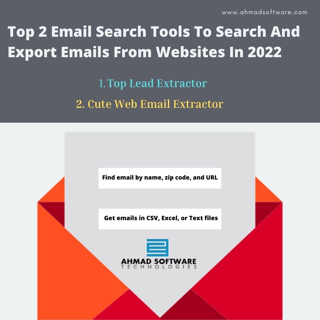 The Best Email Search Tools In 2022 To Search & Scrape Emails